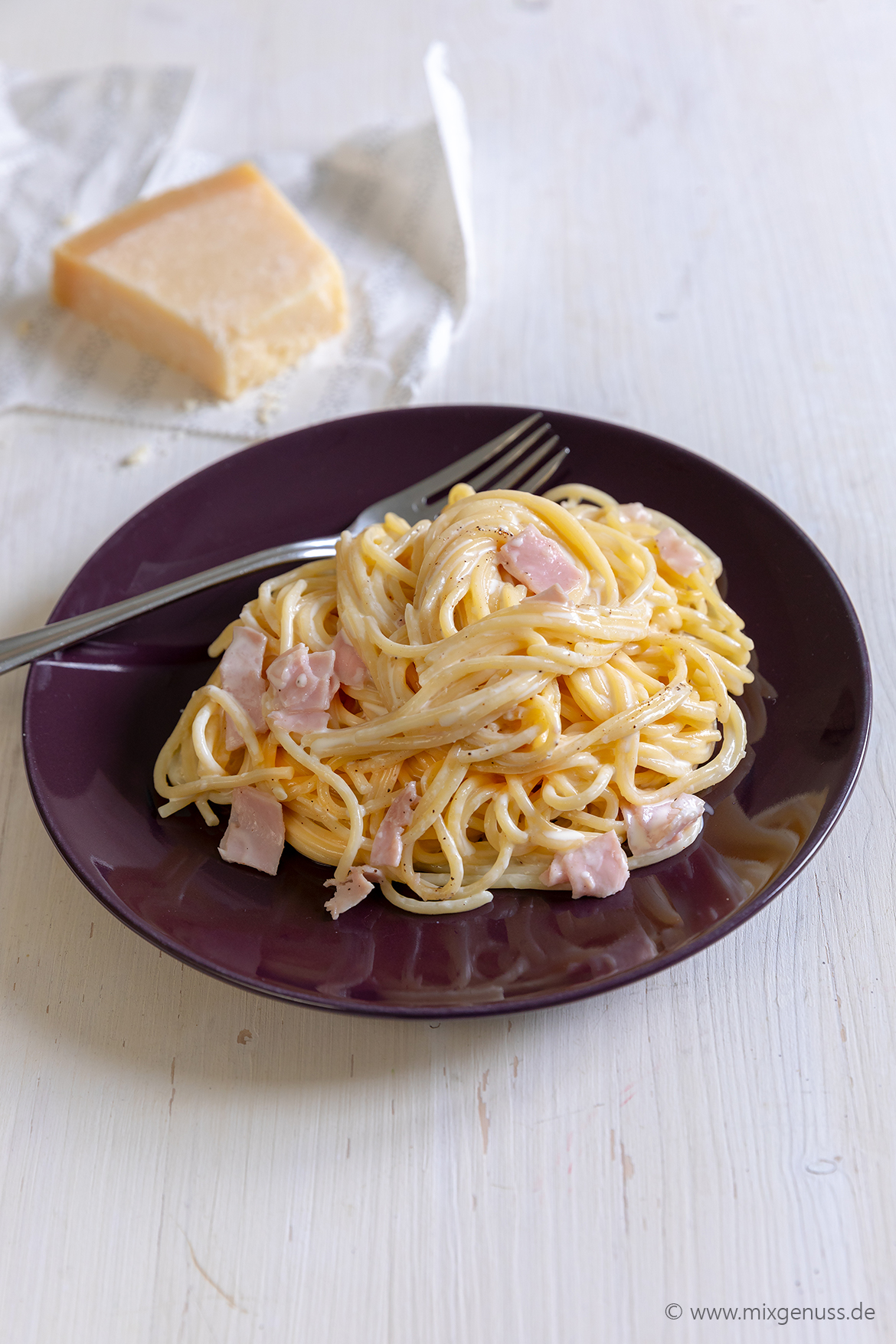 Spaghetti alla panna – MixGenuss Blog