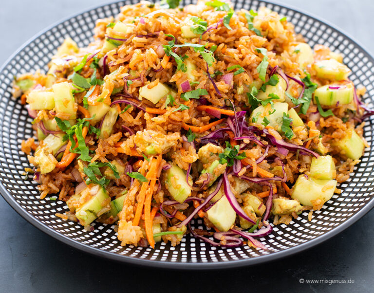 Crispy Rice Salad – MixGenuss Blog